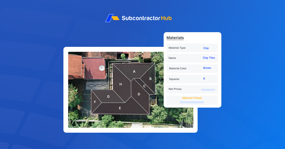 All-in-one Roofing Platform | SubcontractorHub